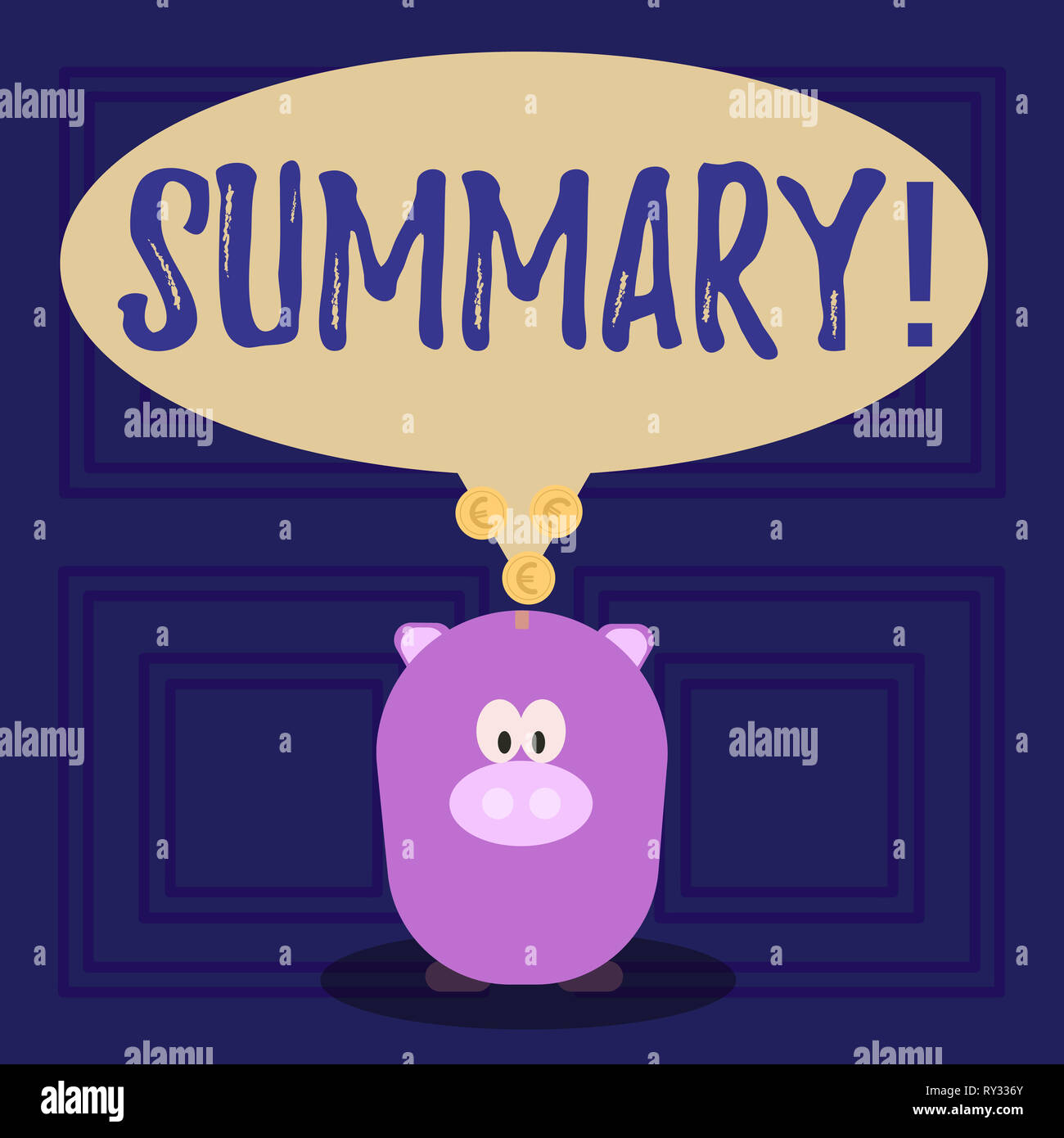 Conceptual hand writing showing Summary. Concept meaning Brief ...