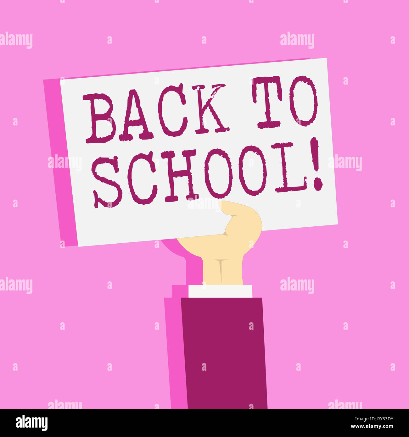 Writing note showing Back To School. Business concept for Return to ...