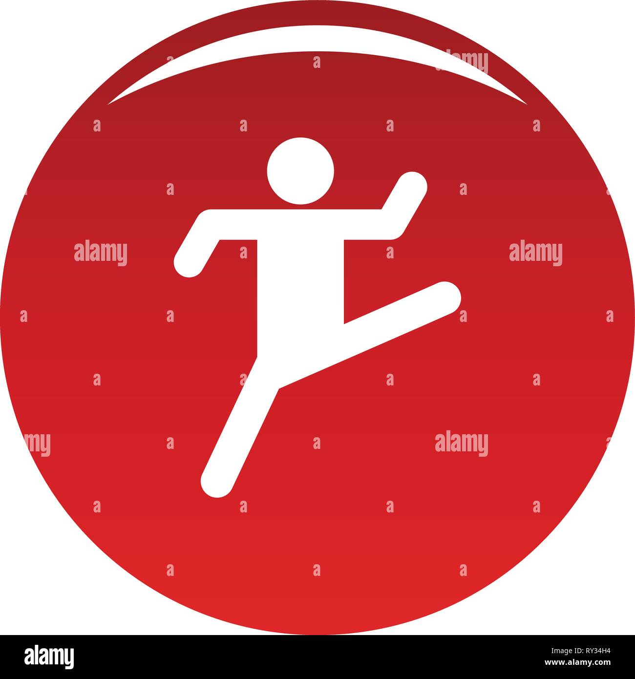 Stick figure stickman icon pictogram. Vector simple illustration of ...