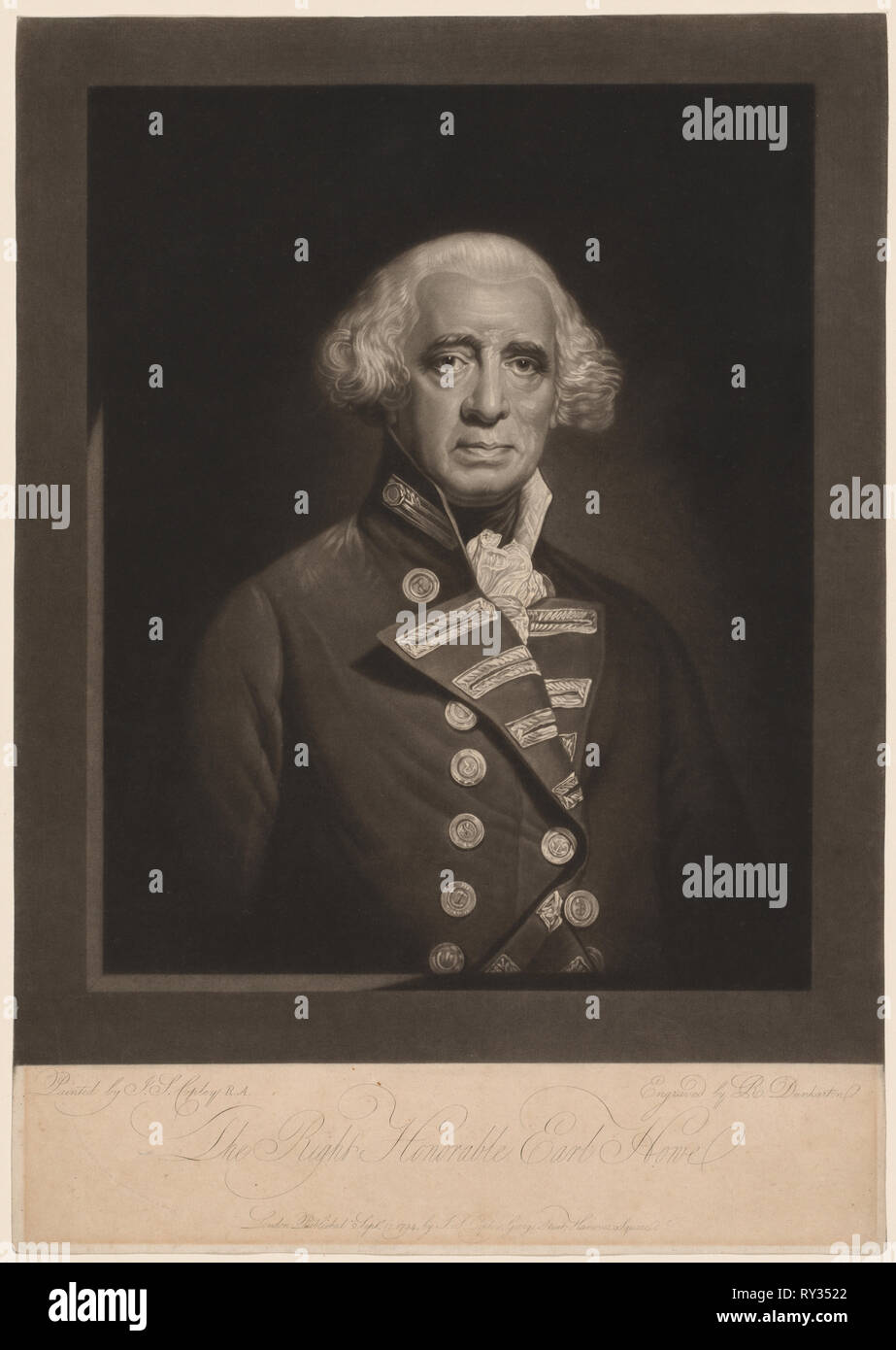 Richard howe hi-res stock photography and images - Alamy