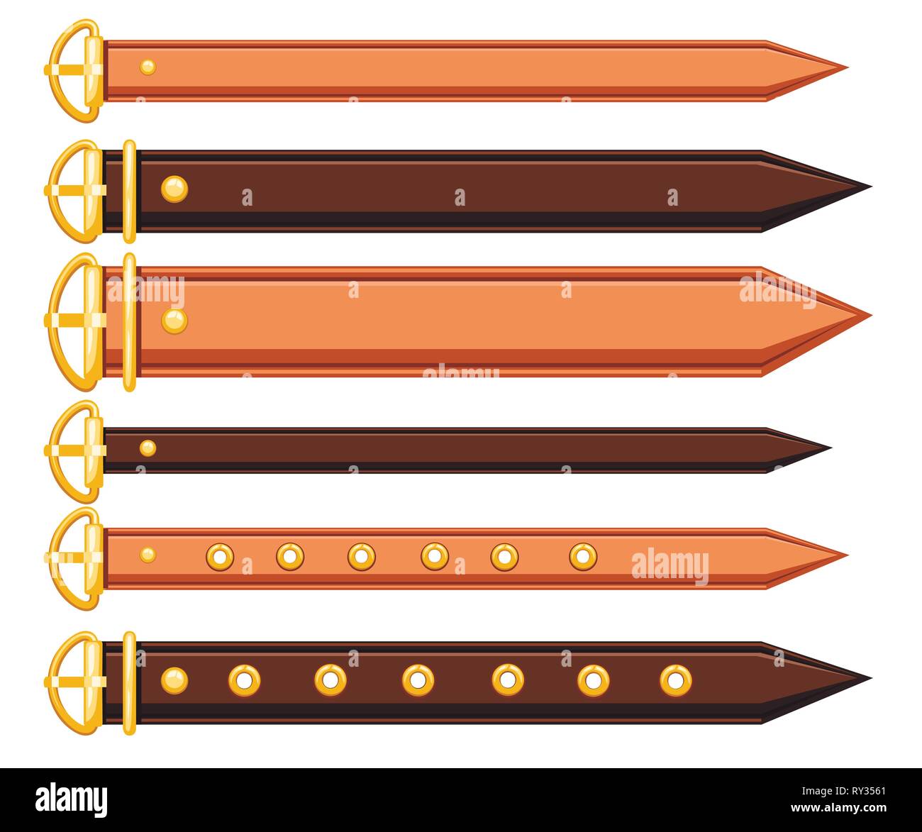 Leather belt border hi-res stock photography and images - Alamy