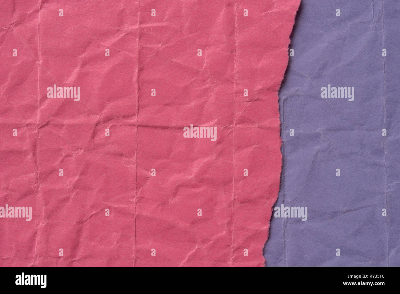 pieces of creased pink and violet colors paper background texture Stock ...