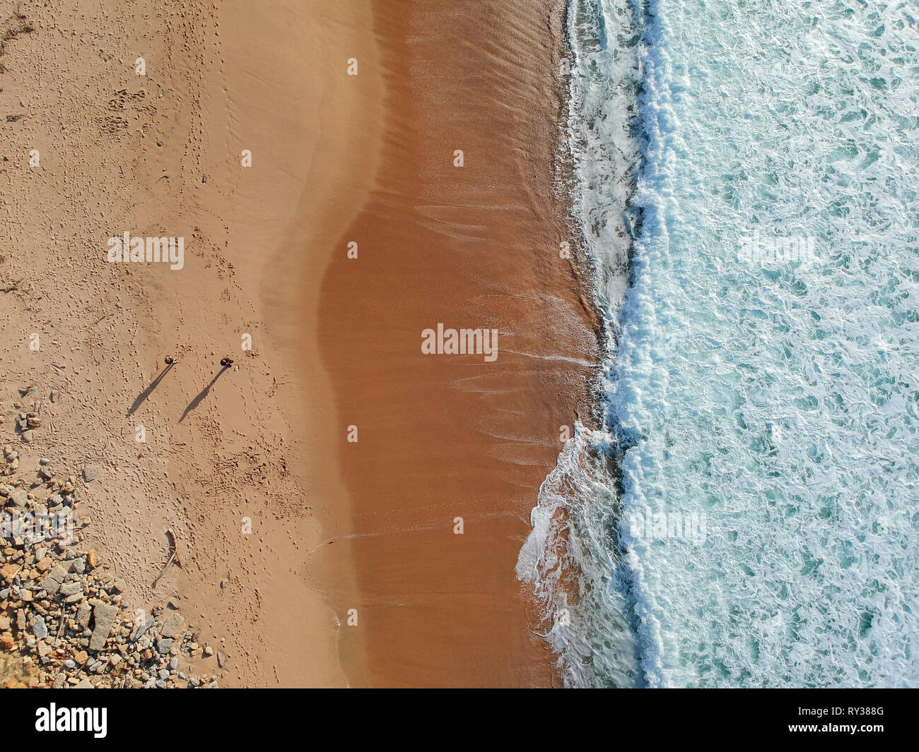 Aerial view lovers beach hi-res stock photography and images - Alamy