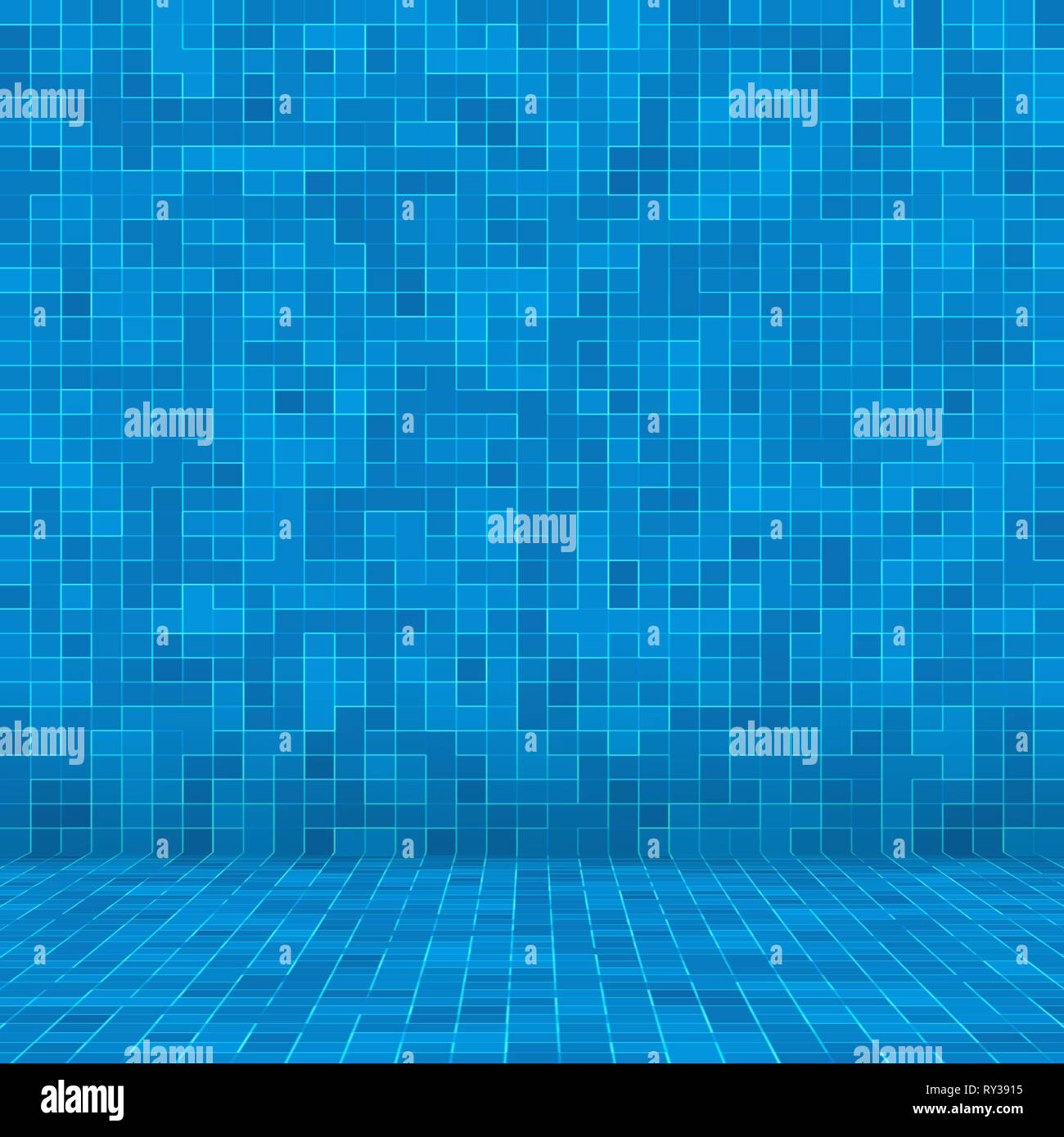 Texture Swimming pool Mosaic tile background. Wallpaper, banner ...