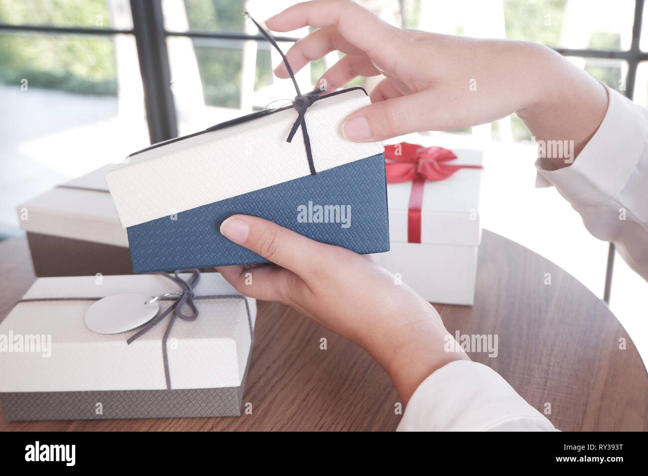 Magic box opening hi-res stock photography and images - Alamy