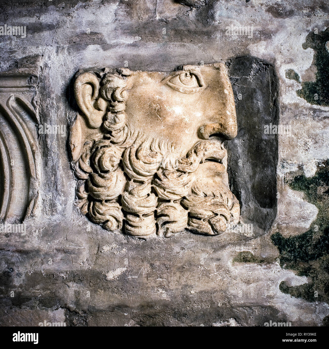 Italy, Lazio, Rome, Roman Archaeology, underground of Basilica St ...