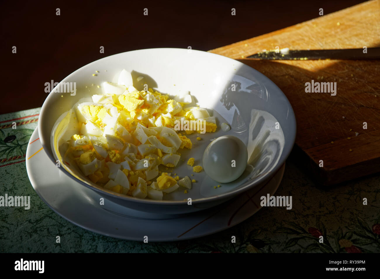 Finely Cut Egg High Resolution Stock Photography and Images - Alamy