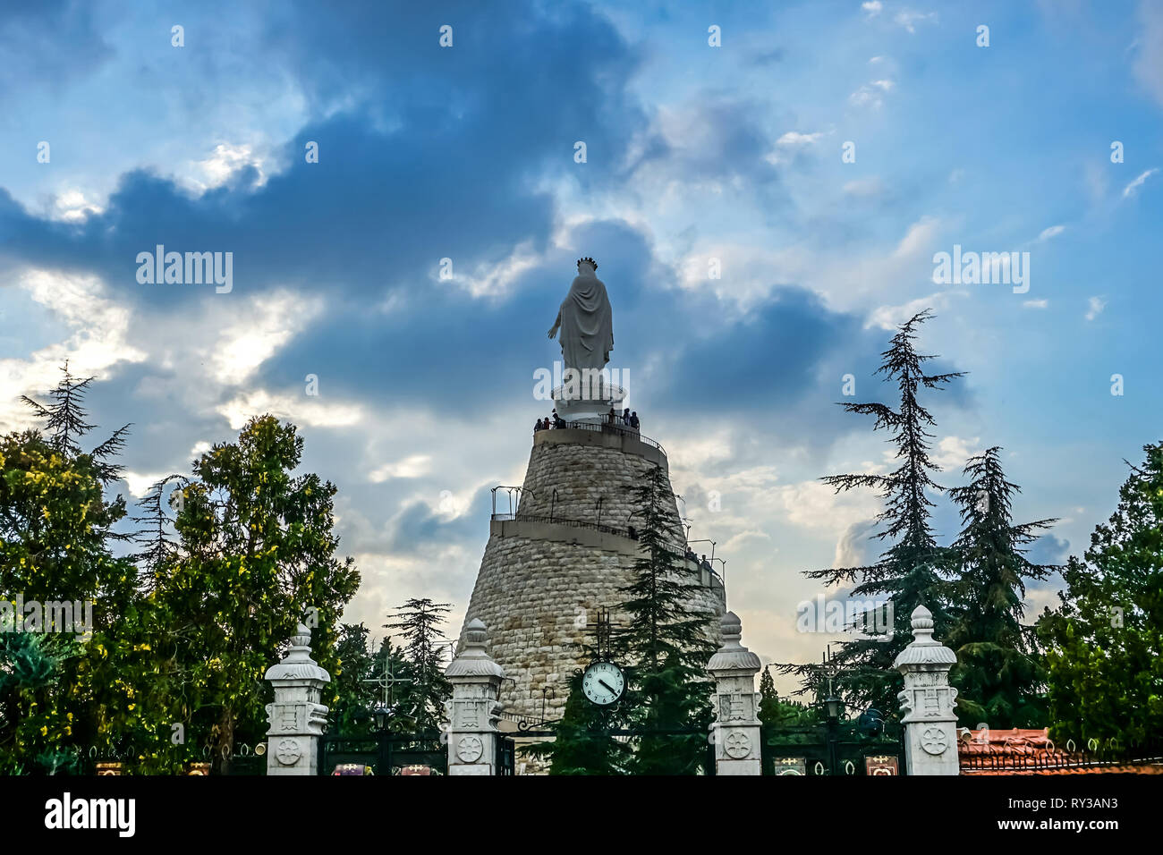 Harissa our lady of lebanon hi-res stock photography and images - Alamy