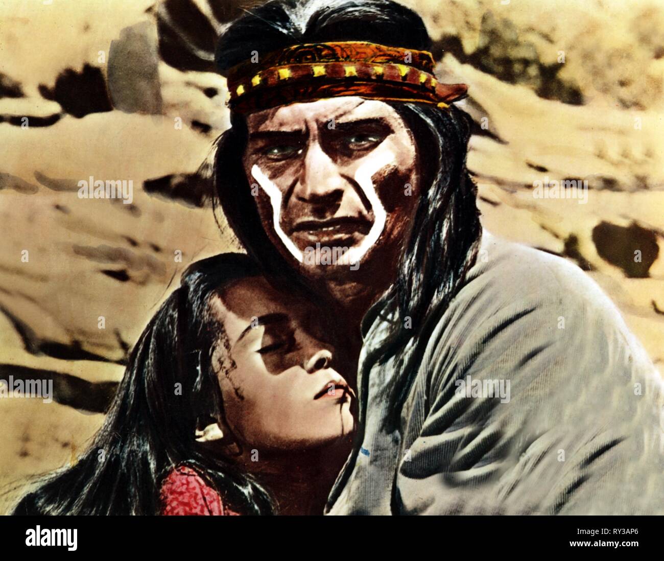 Indian battle cowboy hi-res stock photography and images - Alamy