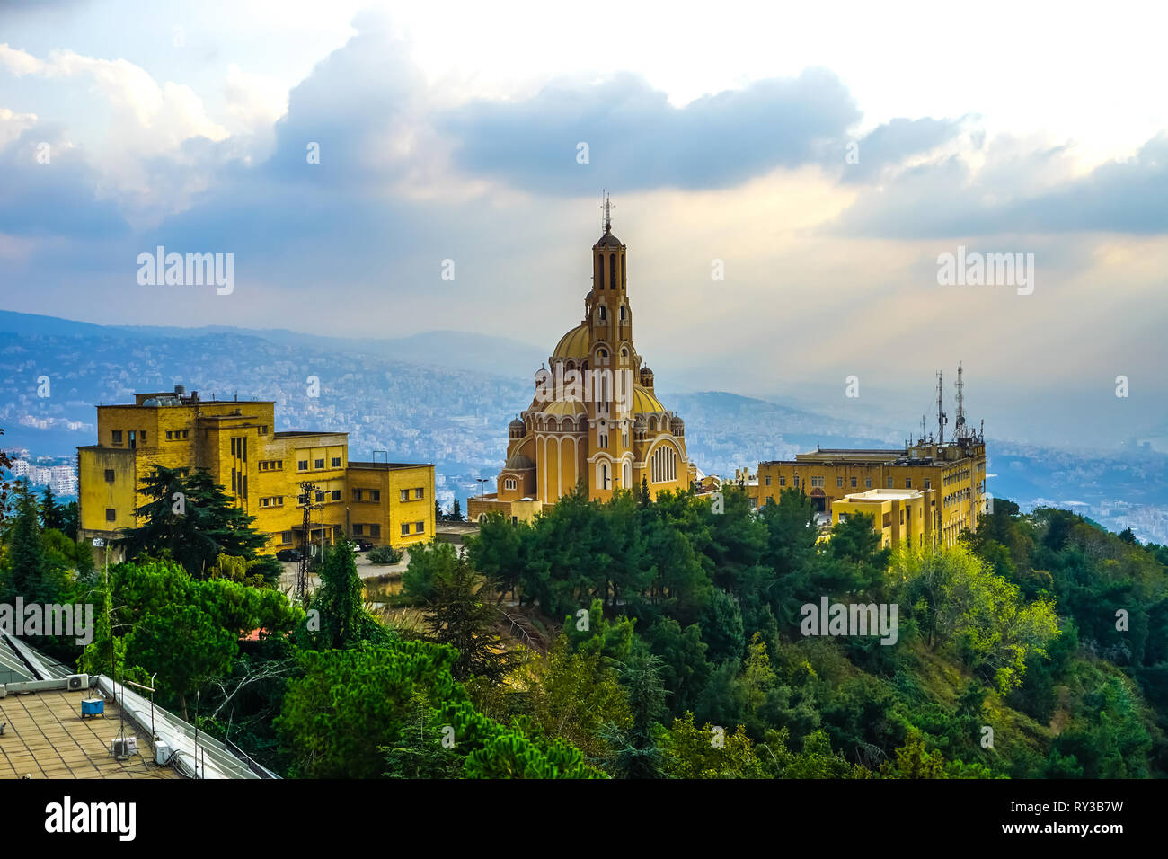 Harissa Our Lady Of Lebanon High Resolution Stock Photography and ...