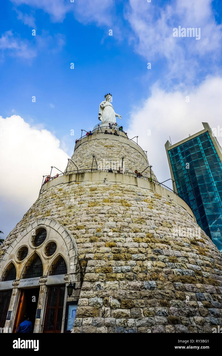 Harissa our lady of lebanon hi-res stock photography and images - Alamy