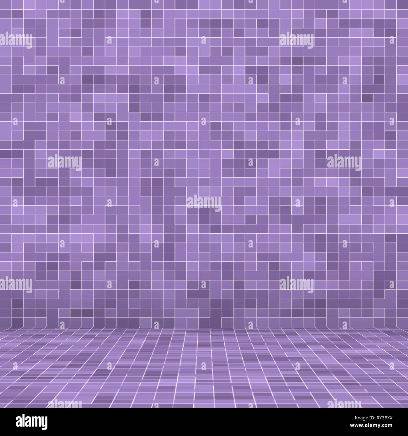 Bright purple square mosaic for textural background Stock Photo - Alamy