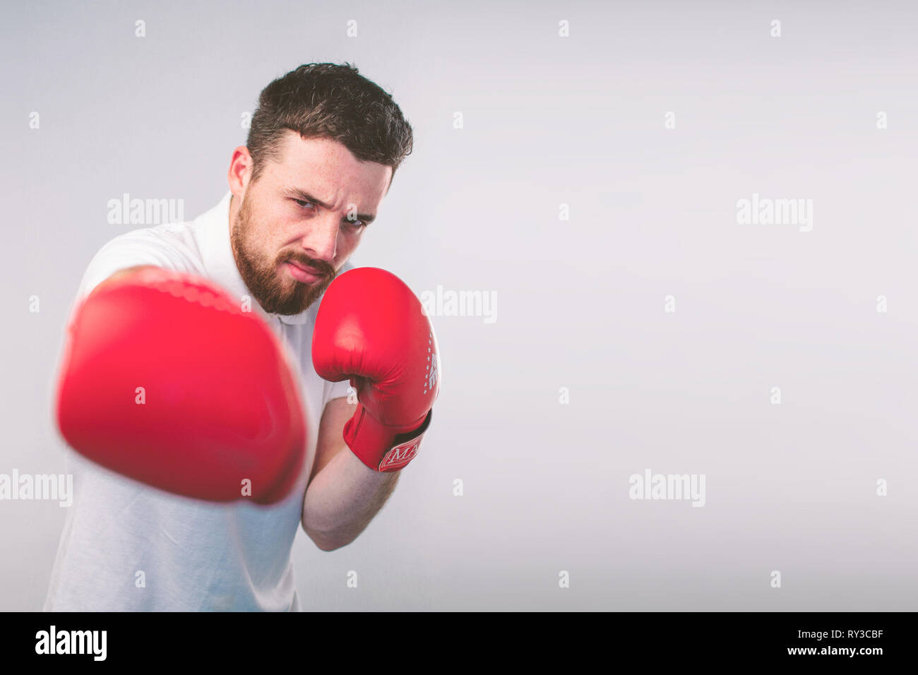 Nerd boxing hi-res stock photography and images - Alamy