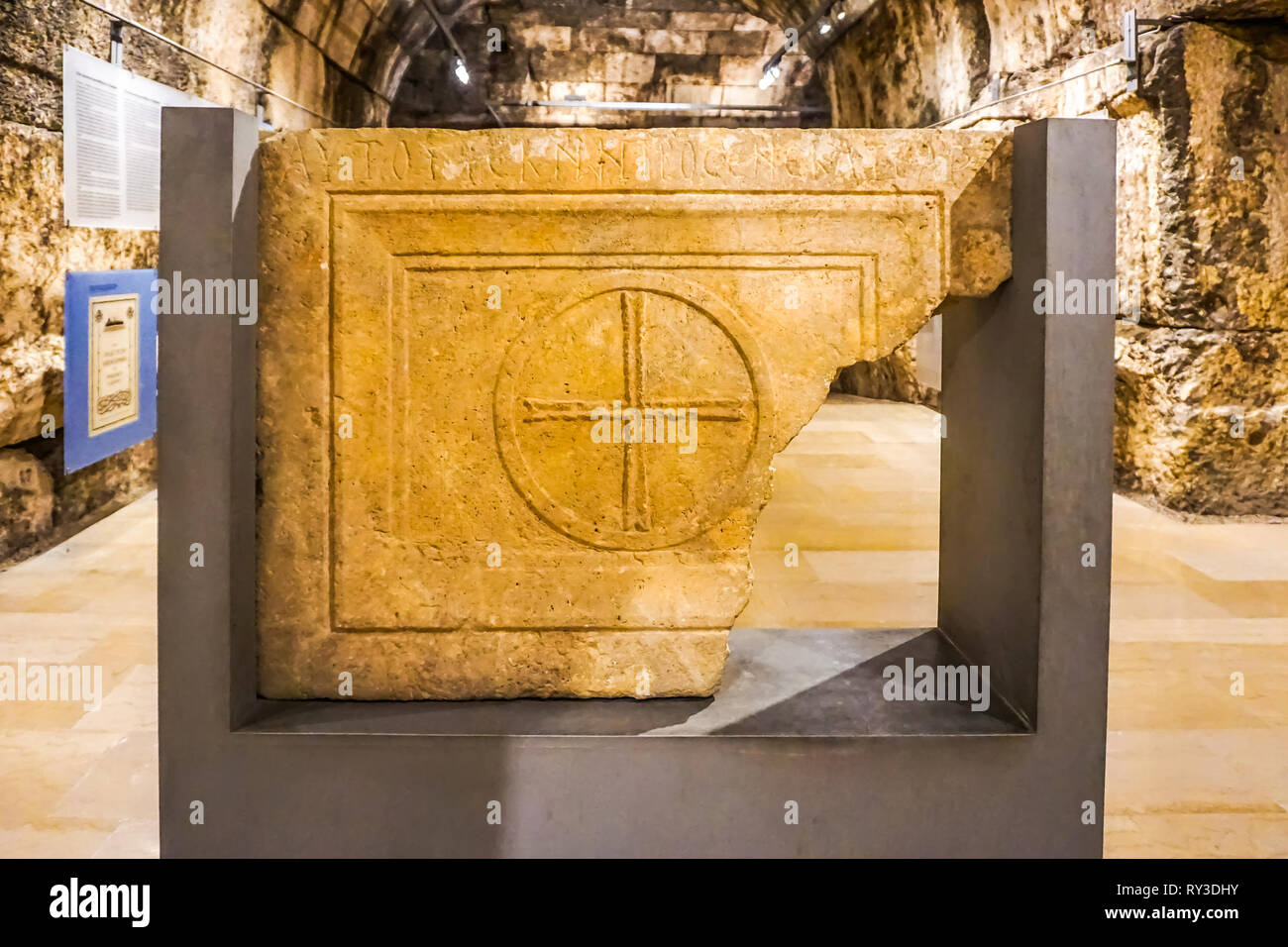Baalbek Historical Landmark Temple of Bacchus Roman God of Wine Museum ...
