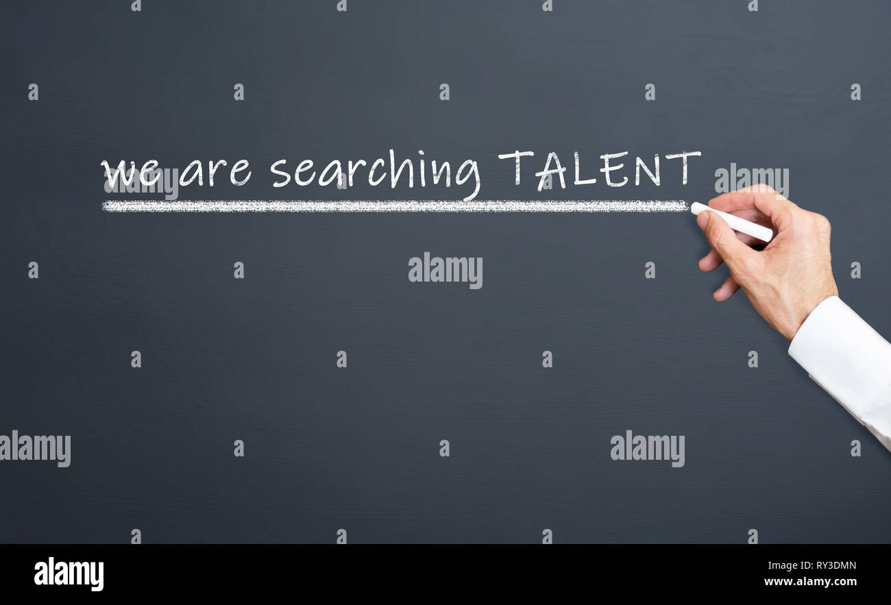Searching for talent hi-res stock photography and images - Alamy