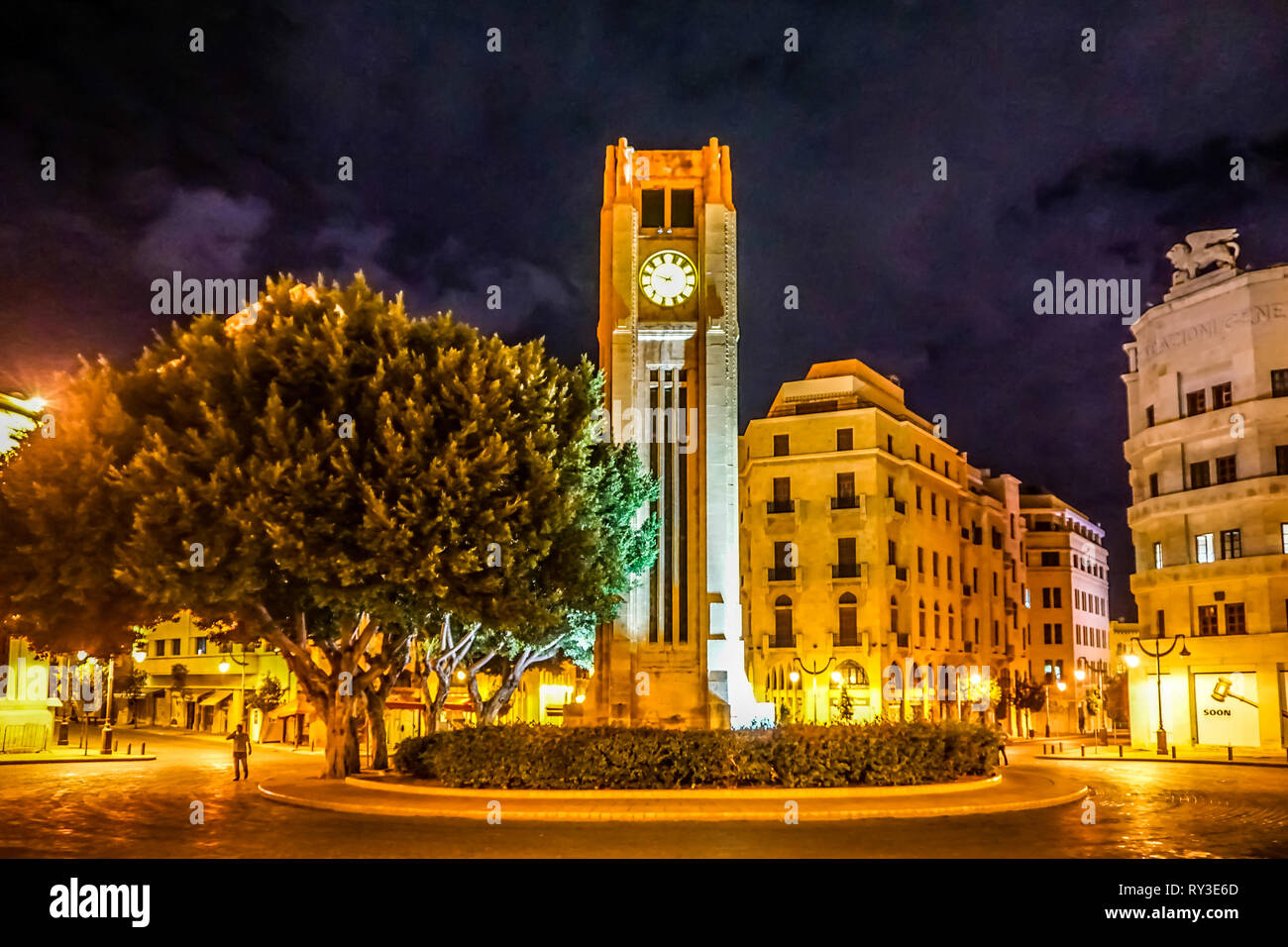 Lebanon beirut clock tower hi-res stock photography and images - Alamy