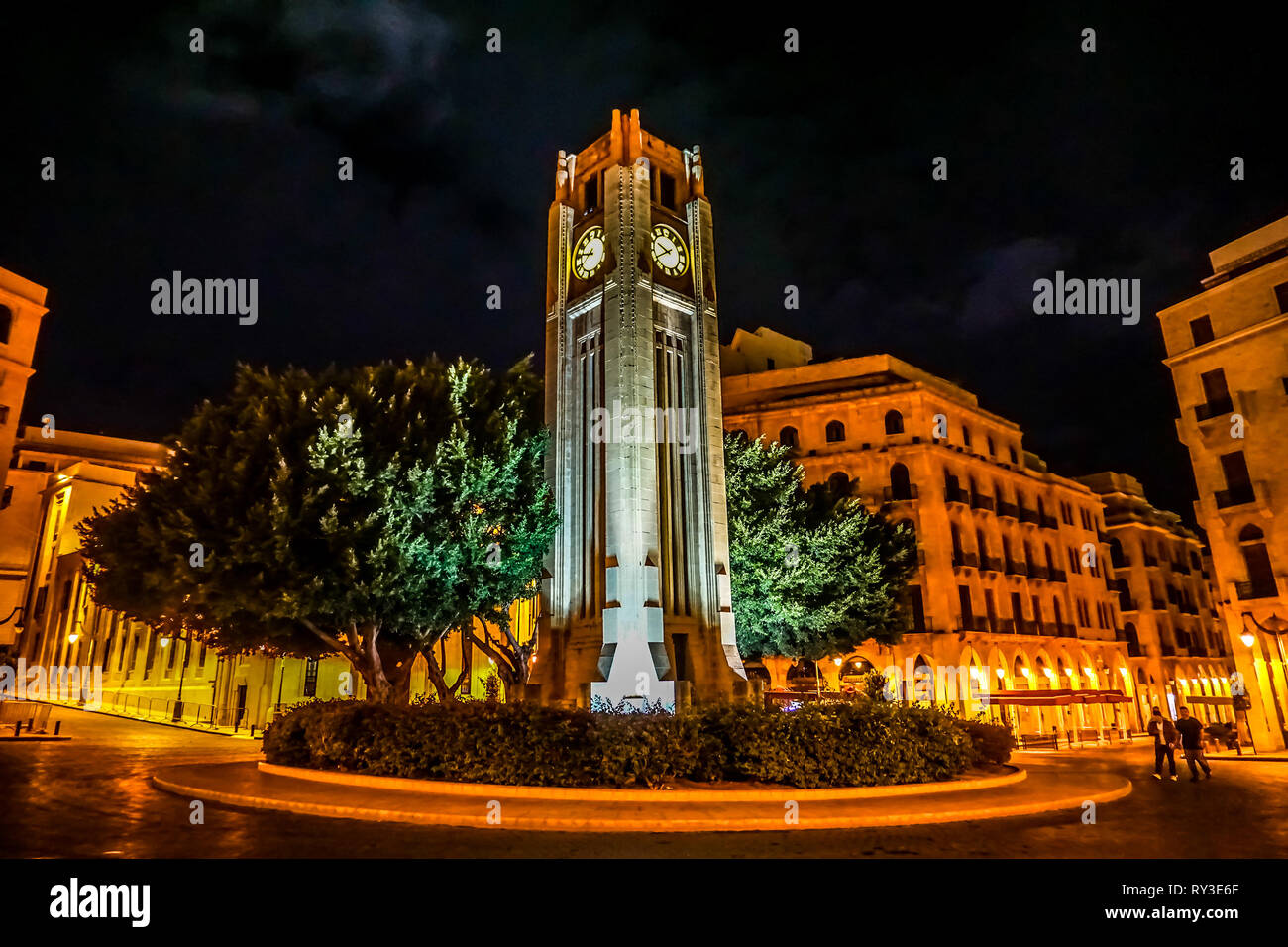 Lebanon beirut clock tower hi-res stock photography and images - Alamy