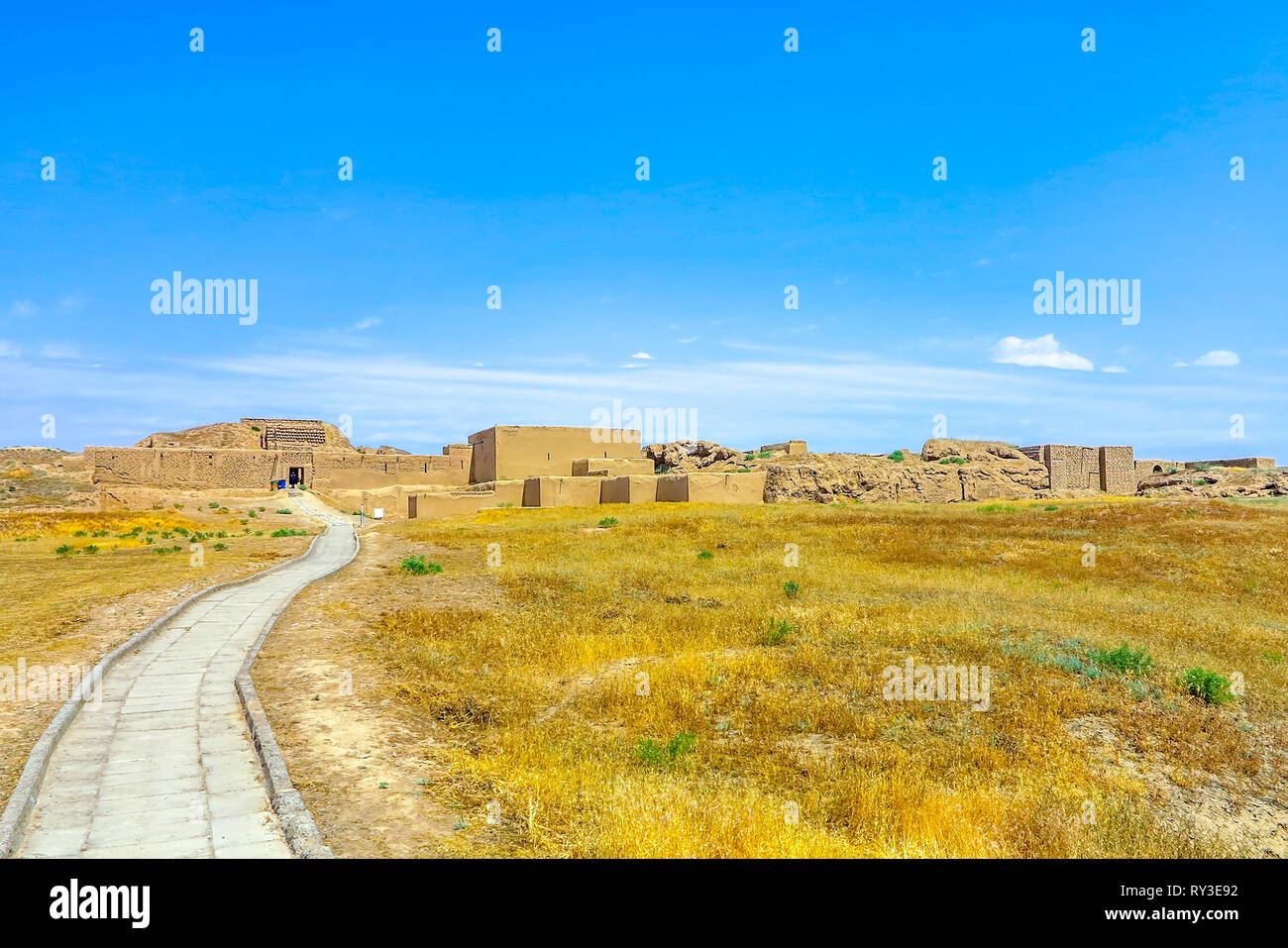 Ashgabat Nusay Ancient Parthian Settlement of Old Nisa Stock Photo - Alamy
