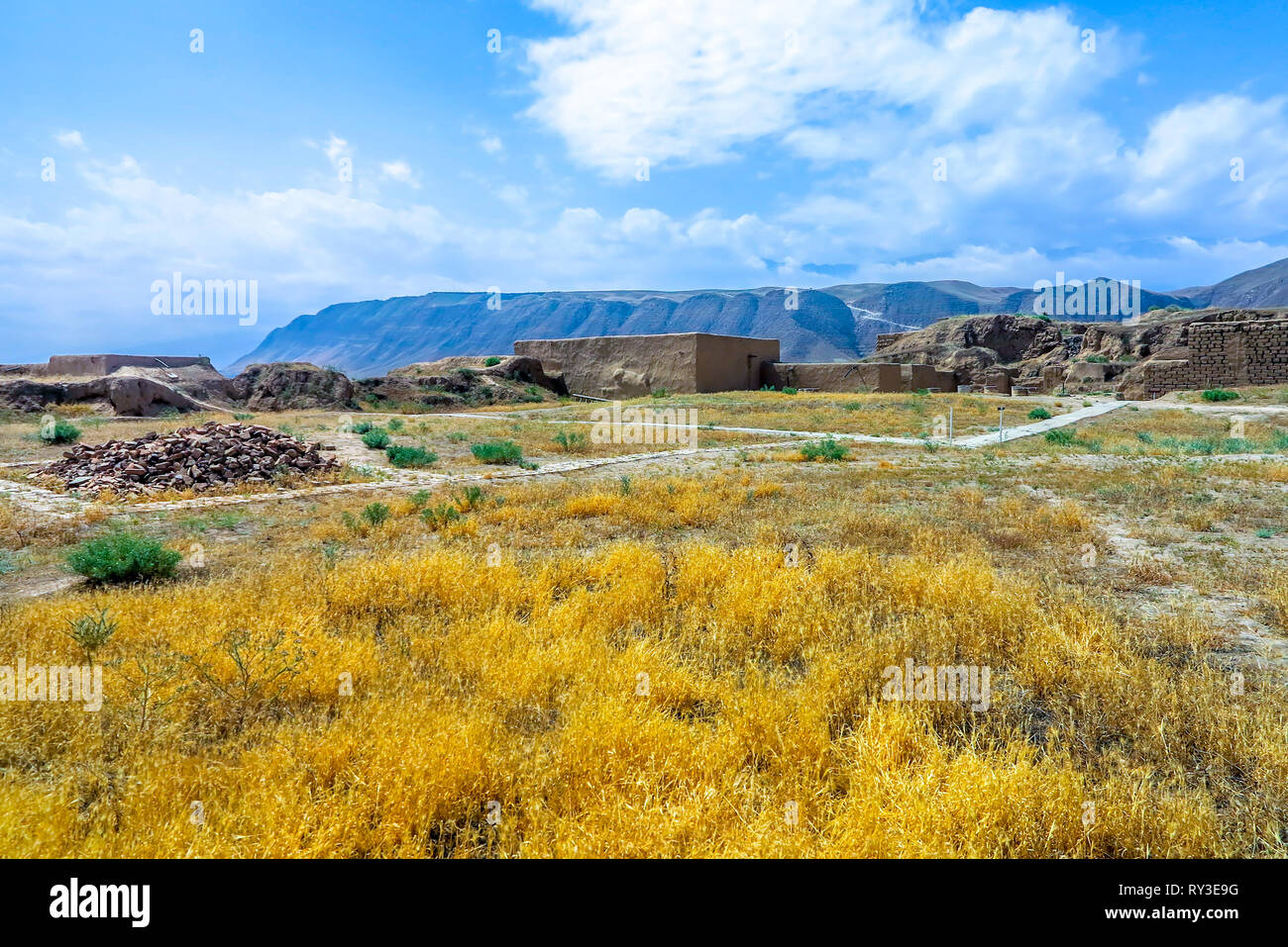 Ashgabat Nusay Ancient Parthian Settlement of Old Nisa Stock Photo - Alamy