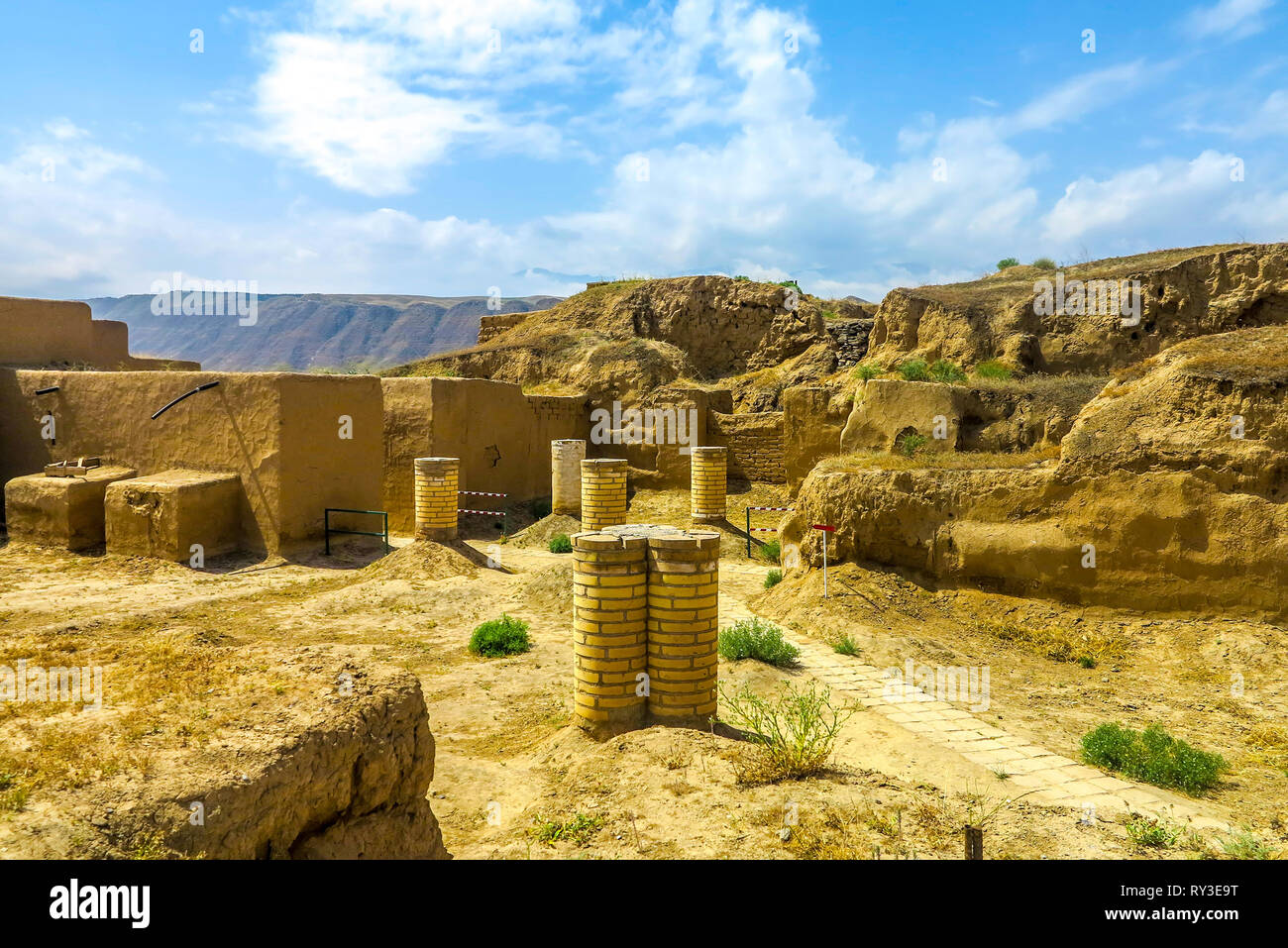 Ashgabat Nusay Ancient Parthian Settlement of Old Nisa Stock Photo - Alamy