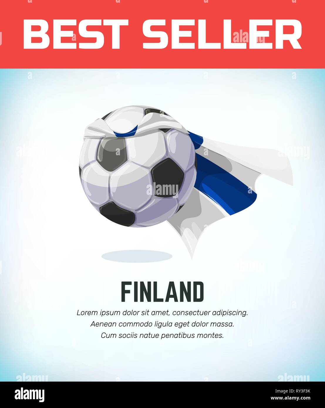 The finland team football soccer Stock Vector Images - Alamy