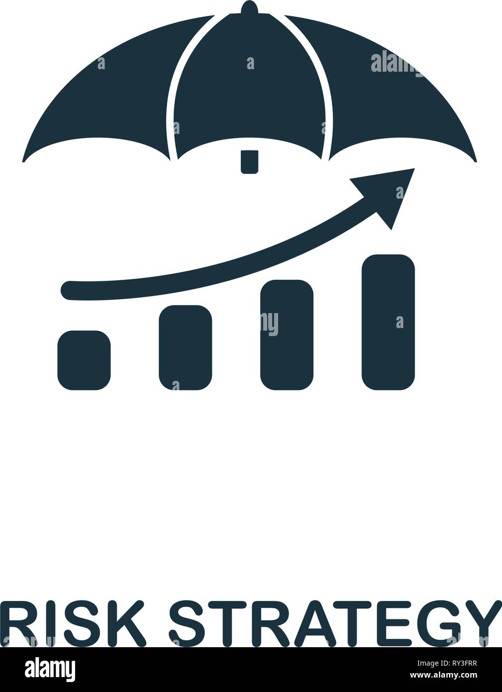 Risk Strategy icon. Creative element design from risk management icons ... Risk Strategy icon. Creative element design from risk management icons ...