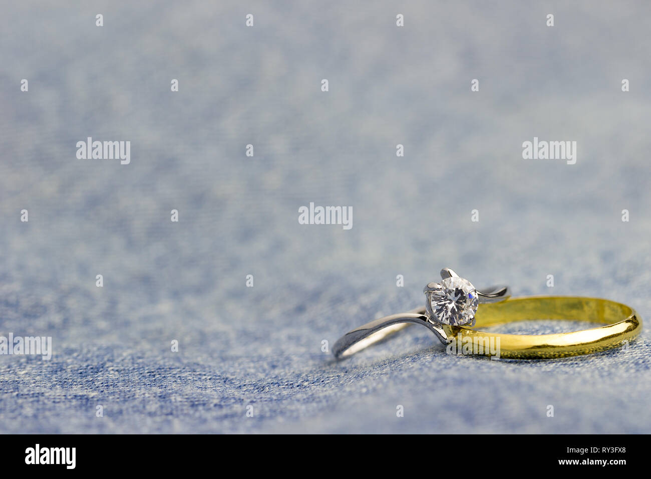 Fake gold ring hi-res stock photography and images - Alamy