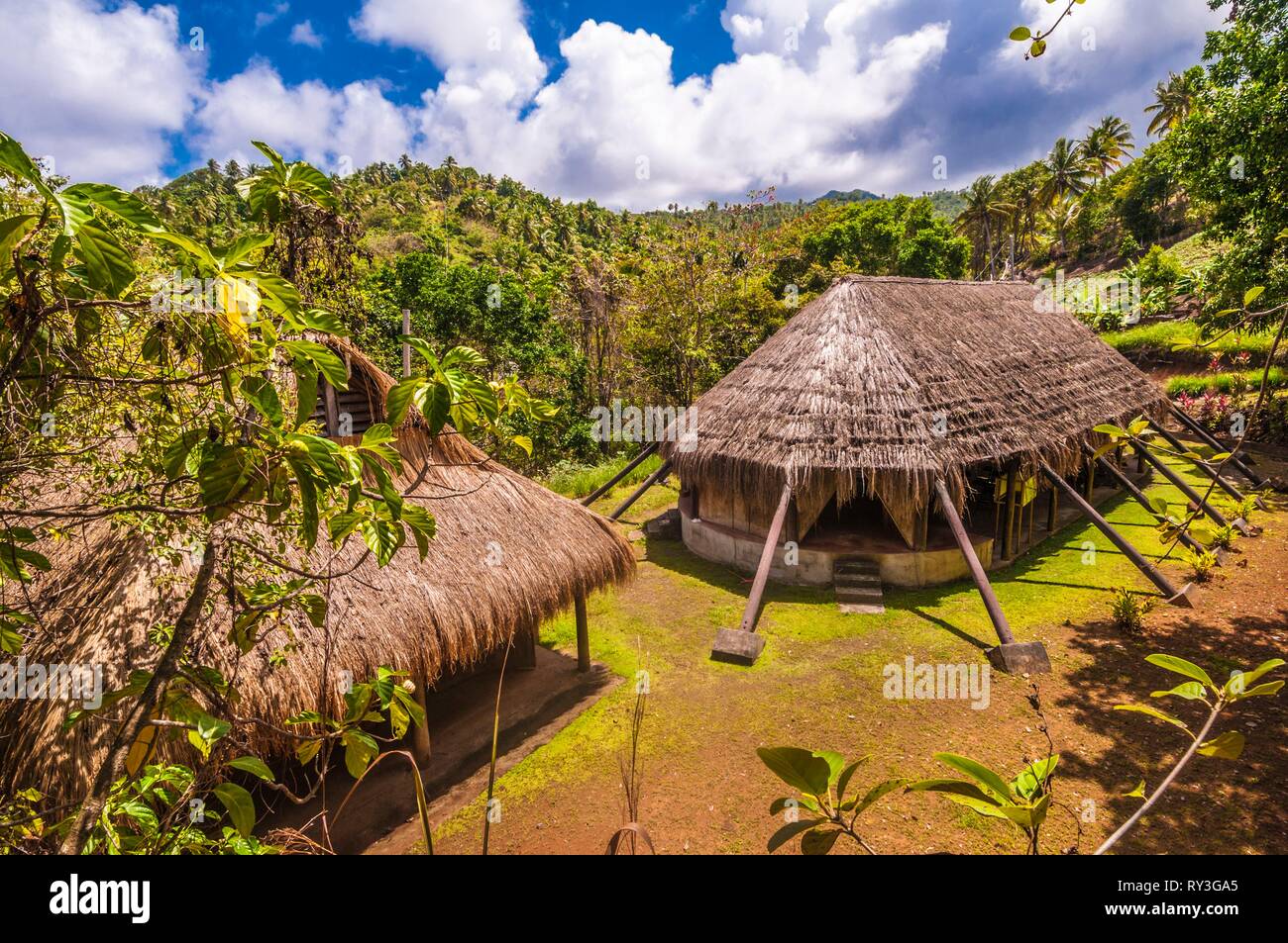 Carib village hi-res stock photography and images - Alamy