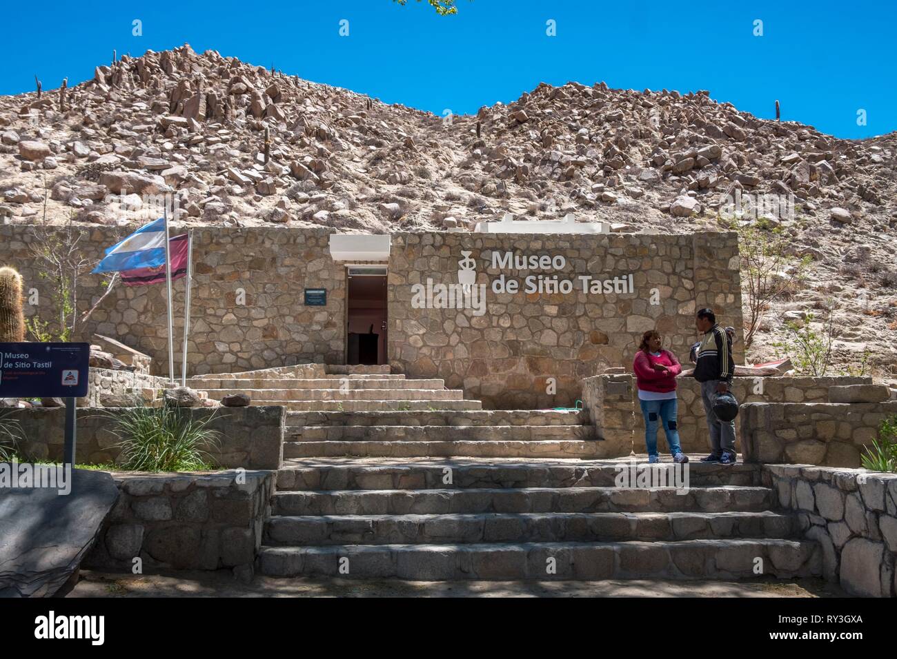 Argentina, Salta province, Santa Rosa de Tastil, museo de Sitio Tastil ...