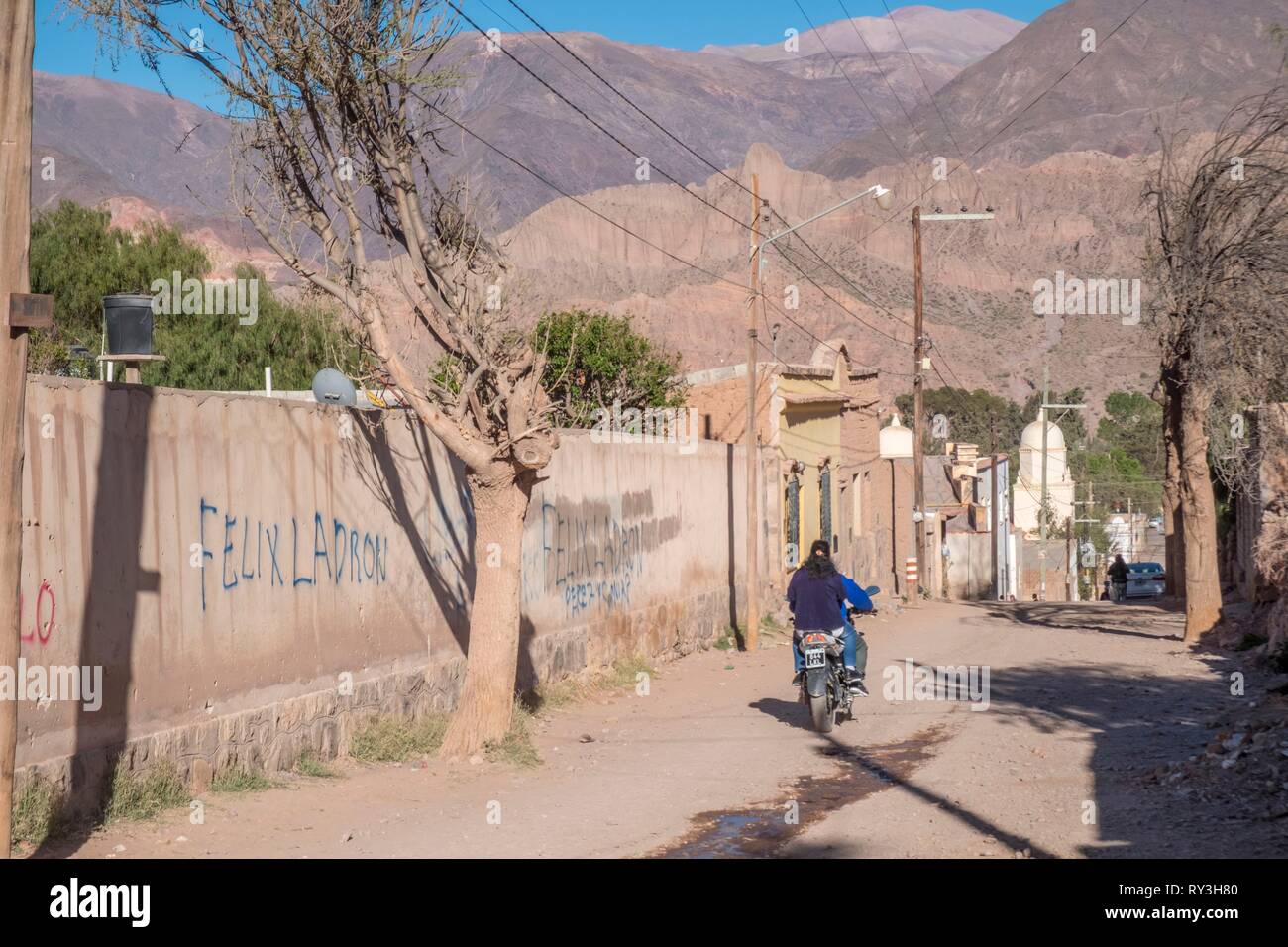 Argentina, Jujuy province, Quebrada de Humahuaca listed as World ...