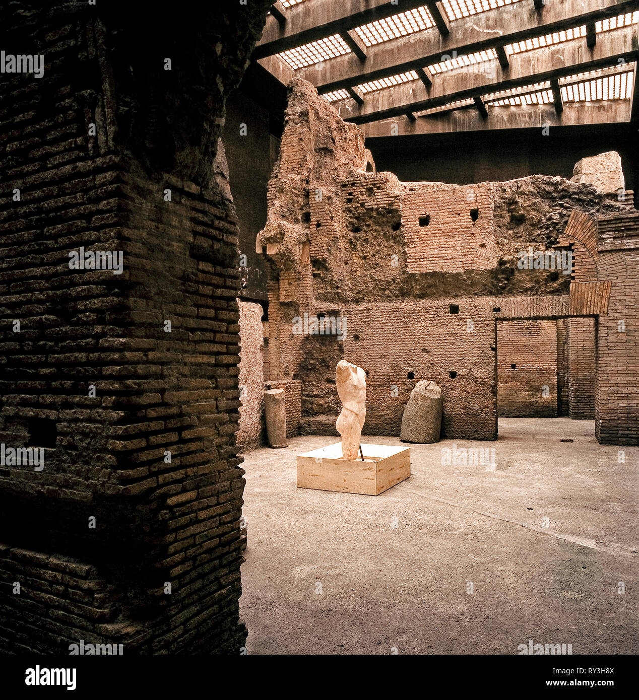 Italy Lazio Rome Roman archeology - Rome underground - Stadium of ...