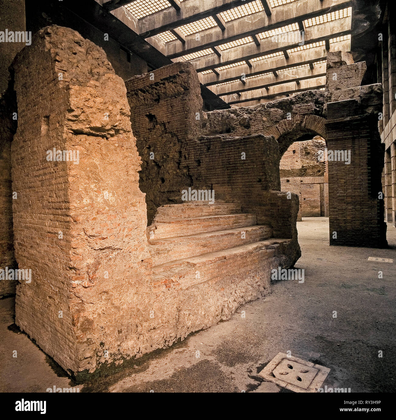 Italy Lazio Rome Roman archeology - Rome underground - Stadium of ...