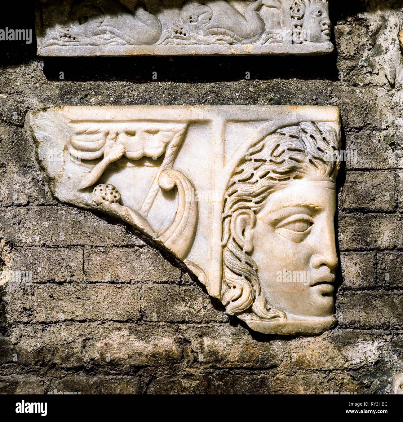 Italy lazio Rome Roman archeology - Rome underground - Auditorium of ...