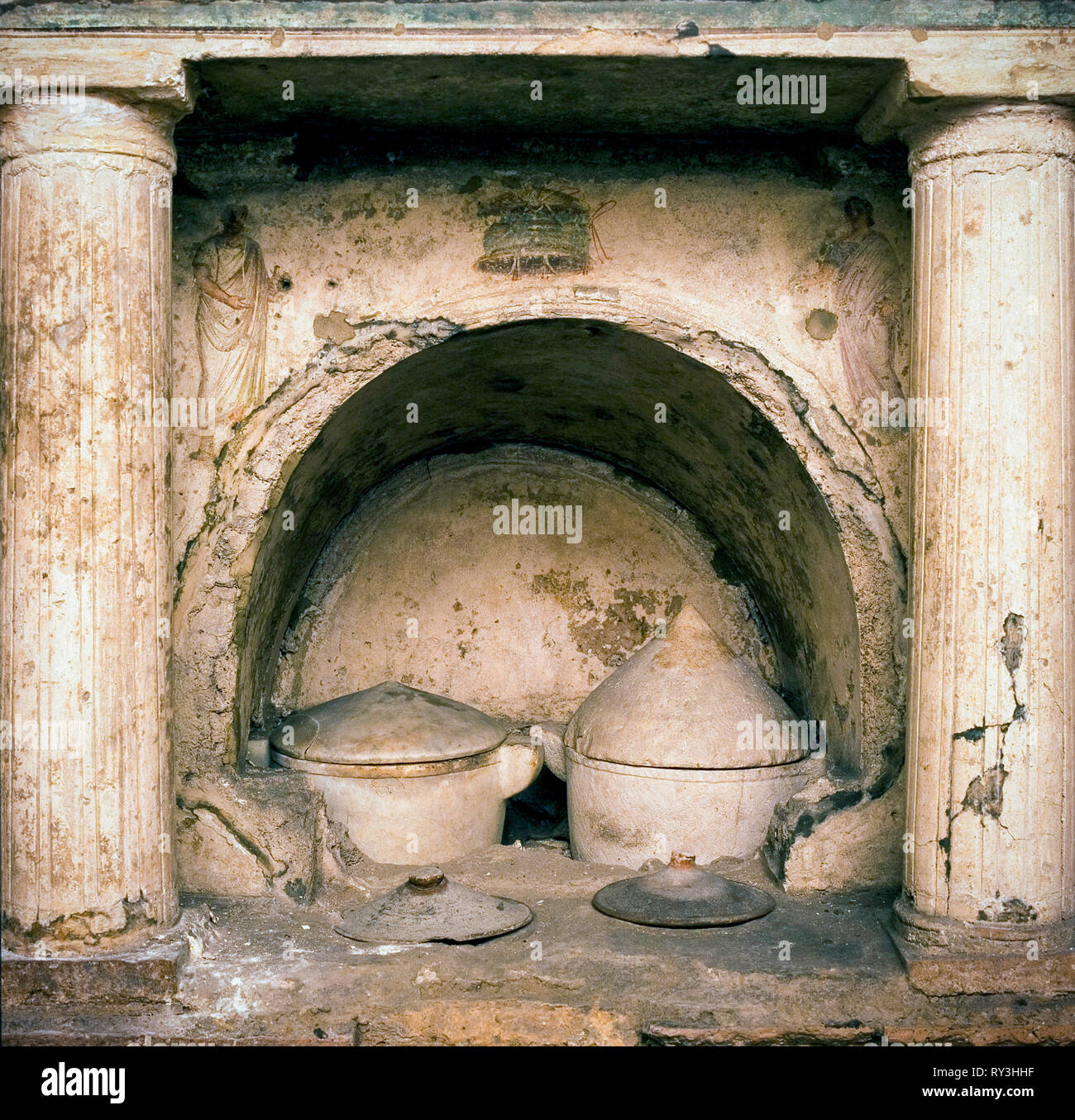 Italy Lazio Rome Roman Archeology - Rome Underground - Colombario of ...