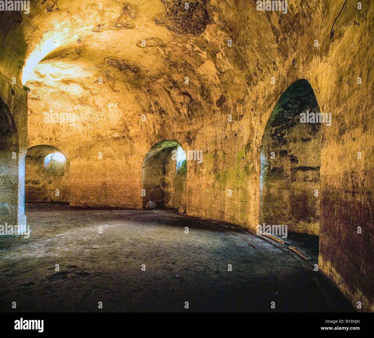 Inside An Underground Mausoleum