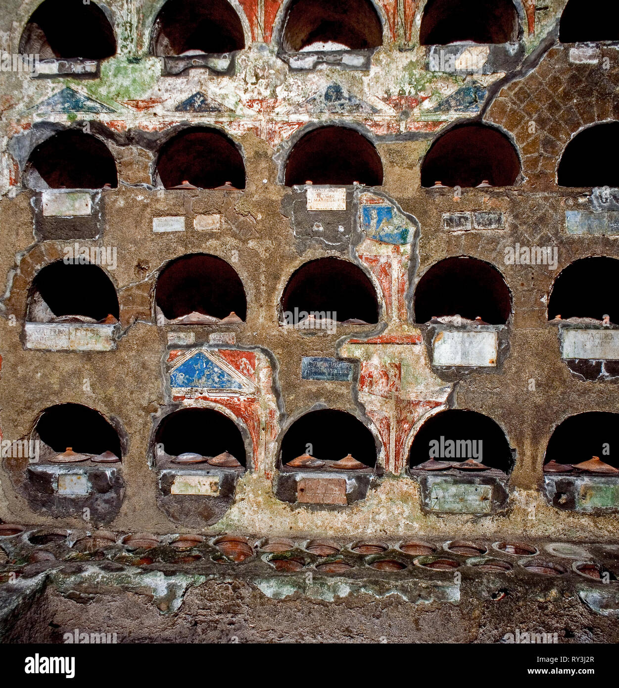 Italy Rome Roman - Rome underground - archeology Colomabrio of Vigna ...