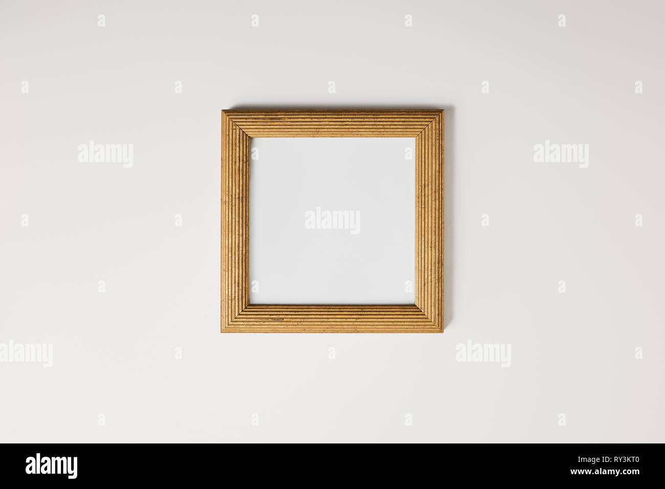 blank square frame on white background Stock Photo - Alamy