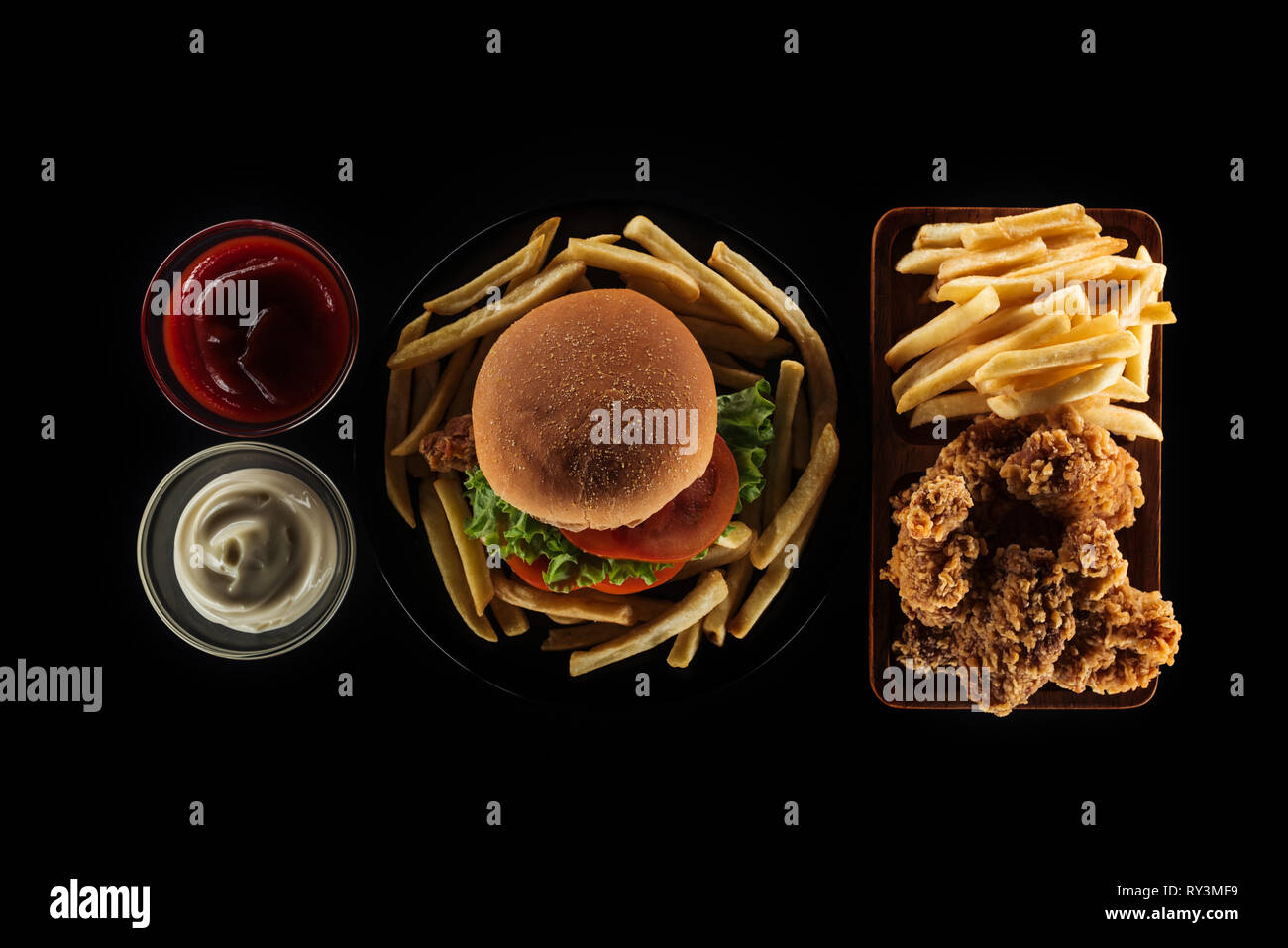 Unhealthy meal hi-res stock photography and images - Alamy