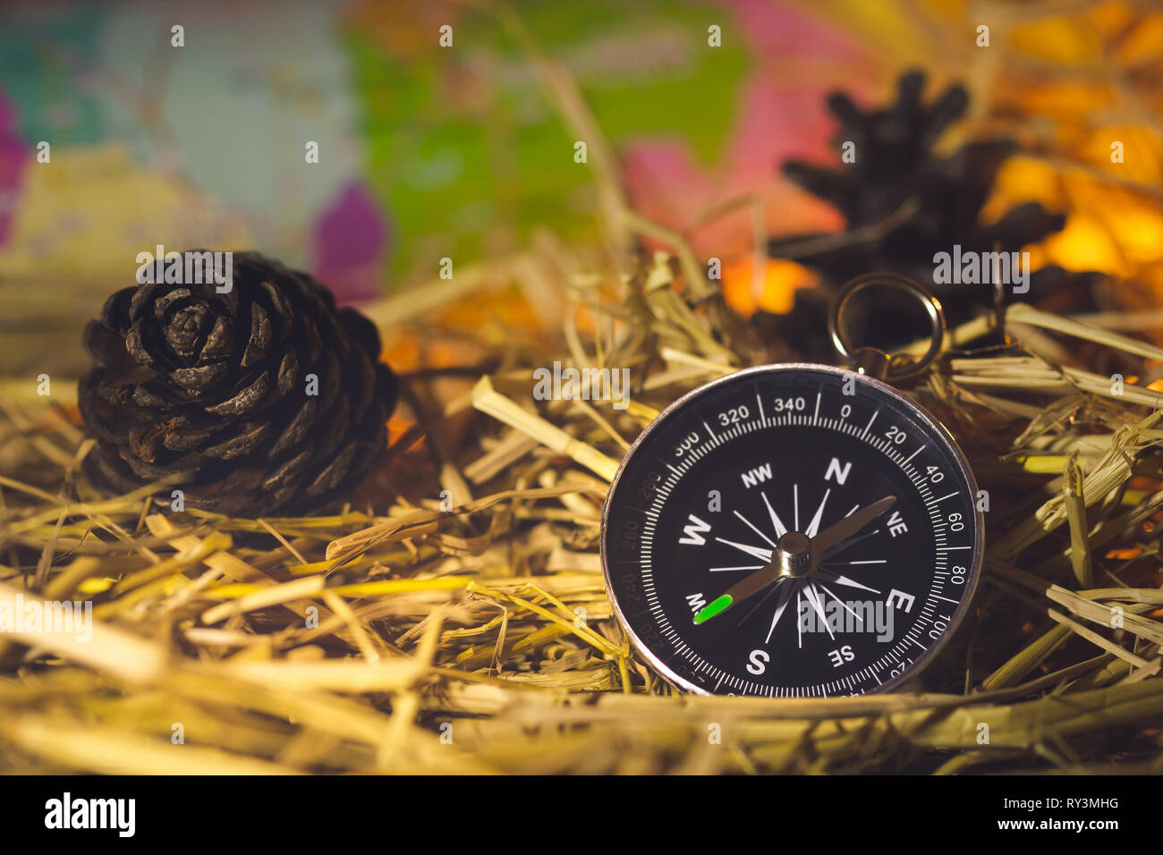 Vintage maps pattern hi-res stock photography and images - Alamy