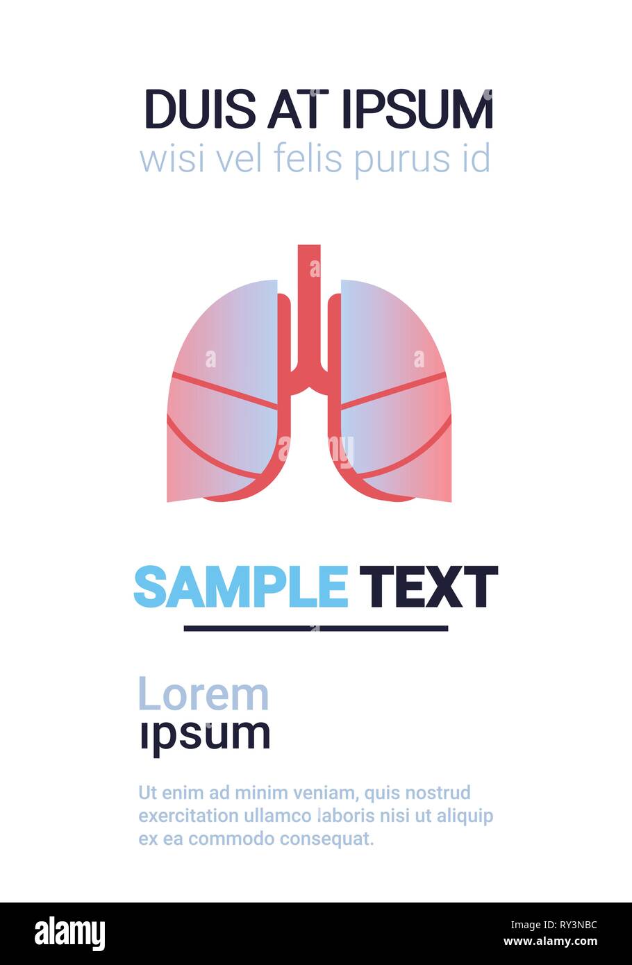 lungs icon human organ anatomy healthcare medical concept respiratory ...