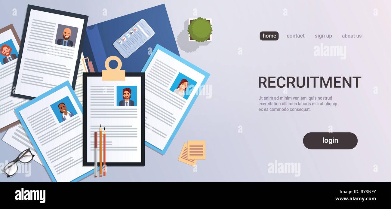 curriculum vitae recruitment candidate job position cv profile top ...