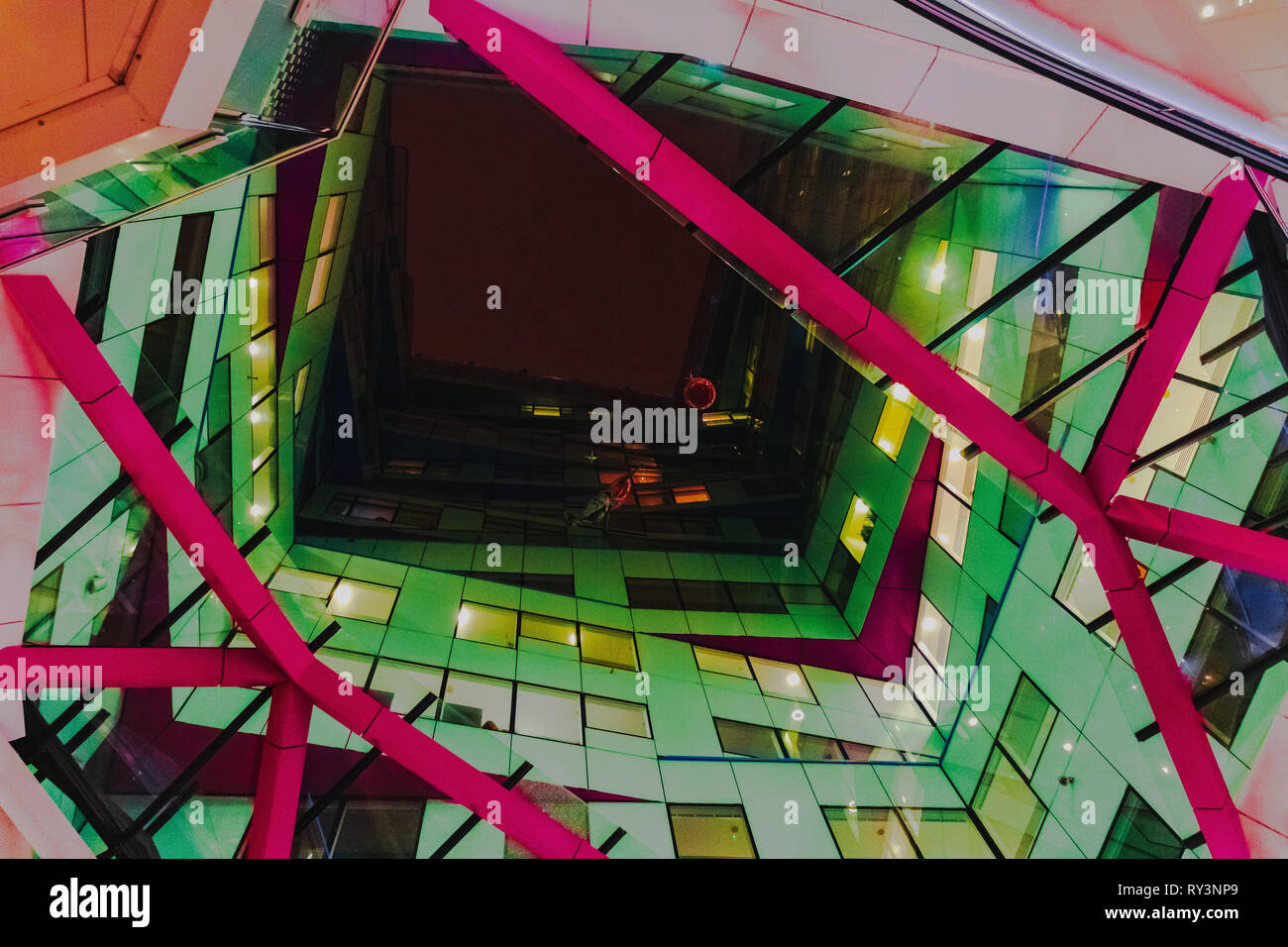 Inside the cube birmingham hi-res stock photography and images - Alamy