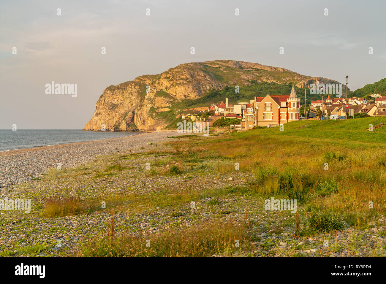 Llandudno, Conwy, Clwyd, Wales, UK - June 08, 2018: The beach in ...