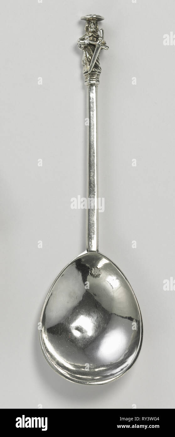 Saint Paul Spoon, 1622. England, London, 17th century. Silver; overall ...