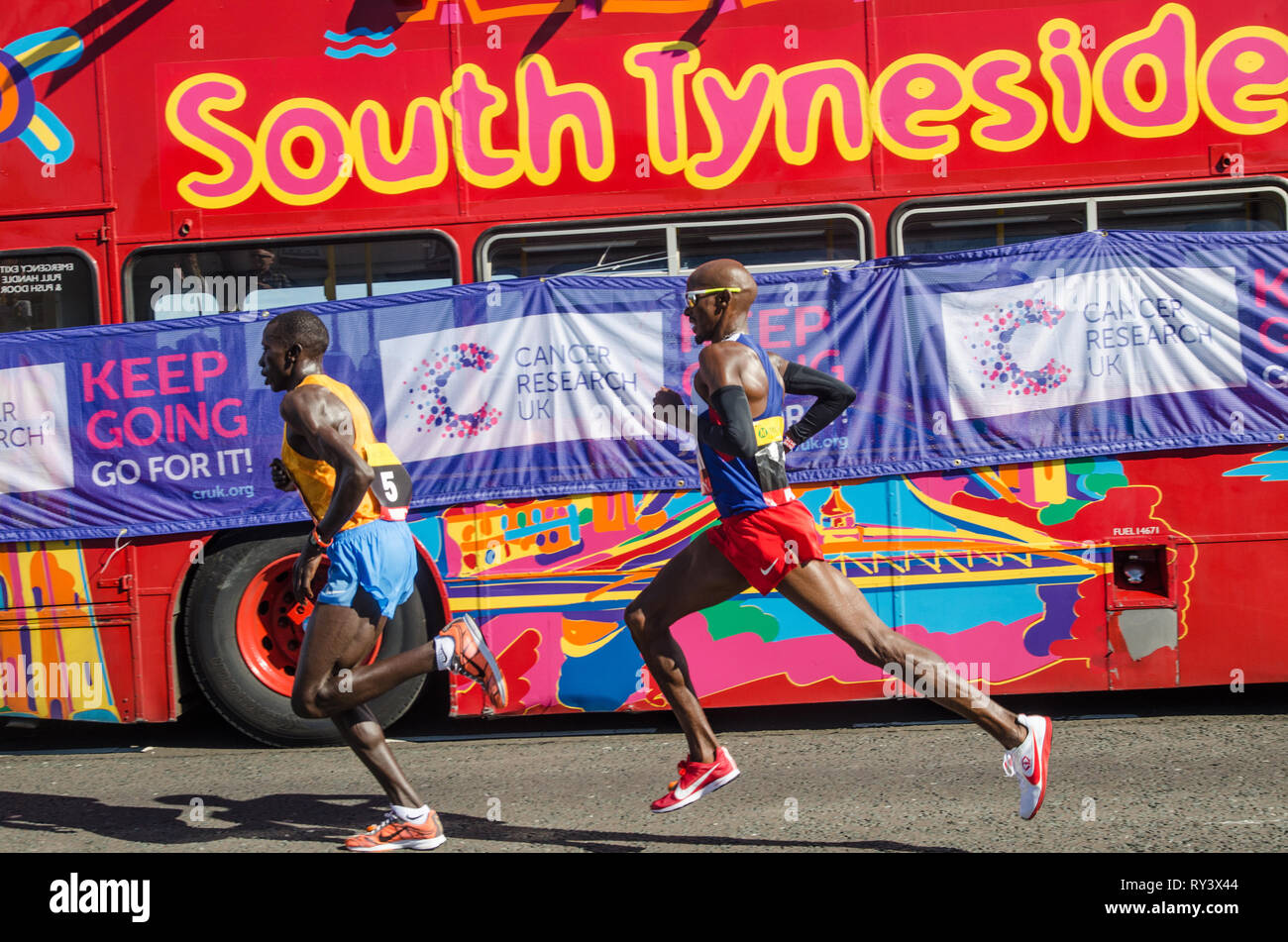 Mo farrah great north run hi-res stock photography and images - Alamy