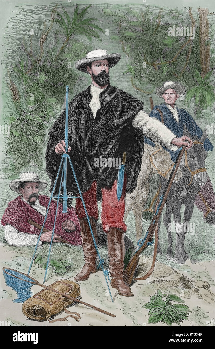 Edouard Andre (1840-1911). French horticulturalist. During the ...