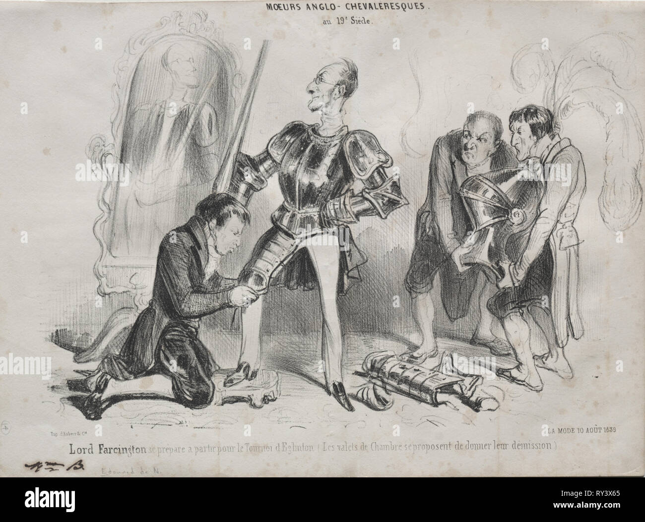 Moeurs anglo chevaleresques hi-res stock photography and images - Alamy