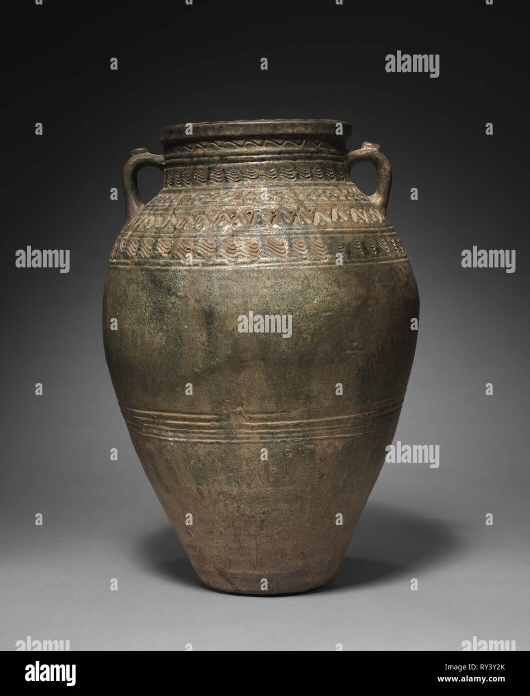 Jar, 222-650. Iran, Sasanian period, 3rd-7th Century. Earthenware ...