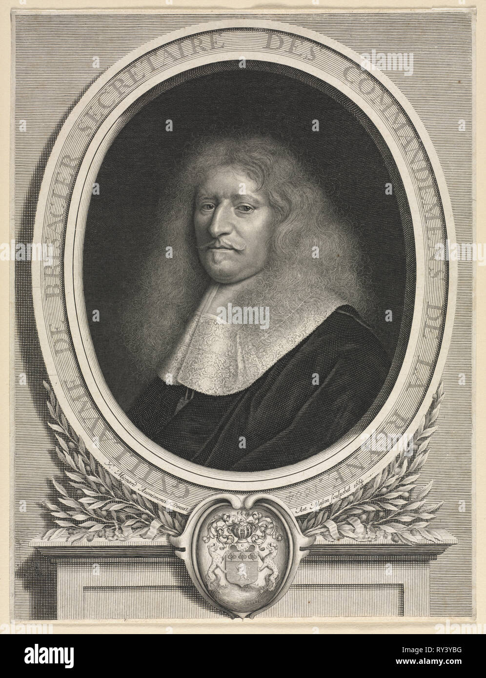 Guillaume de Brisacier, 1664. Antoine Masson (French, 1636-1700 ...