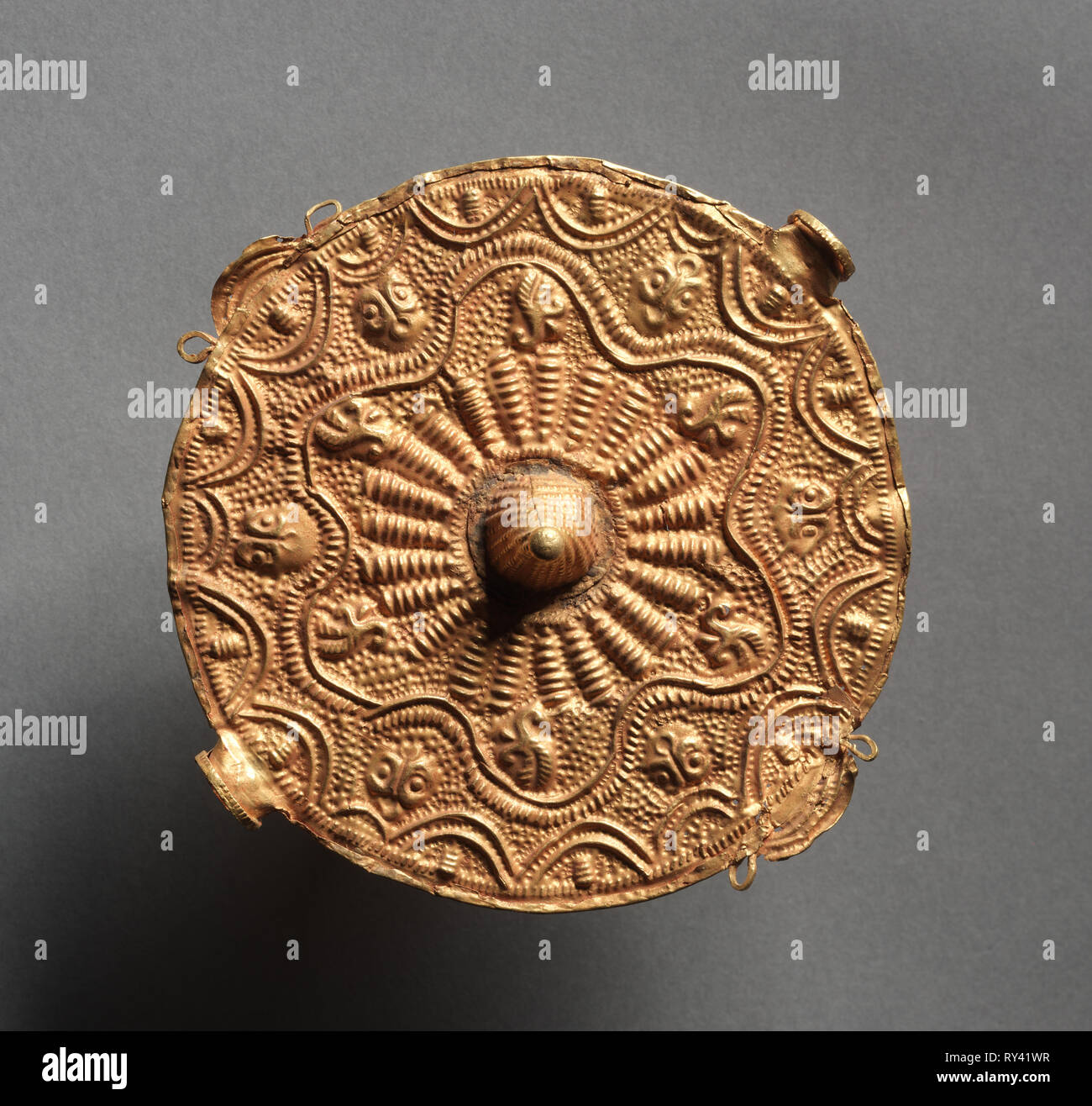Soul Disk Pendant, 1800s. Guinea Coast, Ghana, Asante, 19th century ...